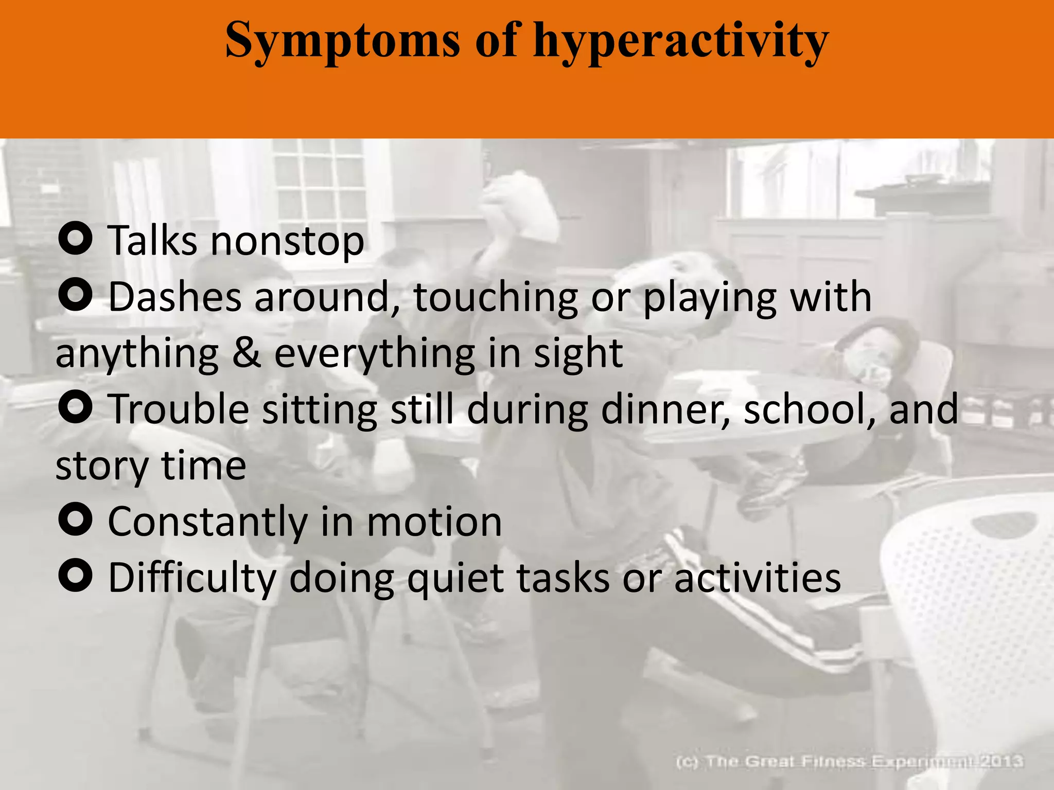 Attention Deficit Disorder with Hyperactivity (ADHD) | PPTX