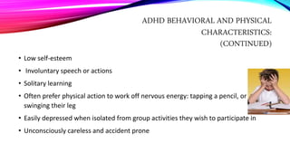 Adhd presentation linkedin | PPTX