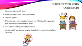 Adhd presentation linkedin | PPTX