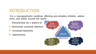 Adhd | PPTX | Brain and Nervous System Disorders | Diseases and Conditions