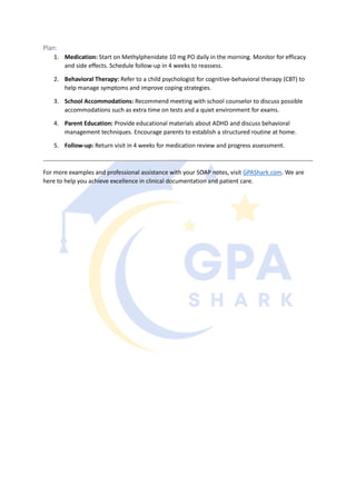 ADHD SOAP Note Example | SOAP Note Writing Services.pdf