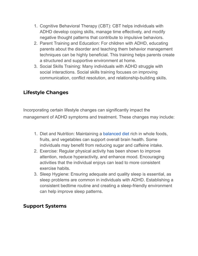 ADHD Symptoms and Treatment: A Comprehensive Overview | CIO Women ...