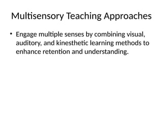 ADHD Teaching Strategies Information .pptx