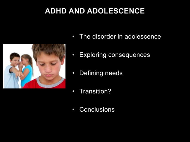 ADHD AND TRANSITION | PPTX | Mental Health | Diseases and Conditions