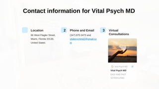 ADHD Treatment For Adults - Vital Psych MD | PDF