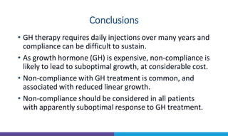 Adherence in growth hormone therapy & approach to improve it!! | PDF
