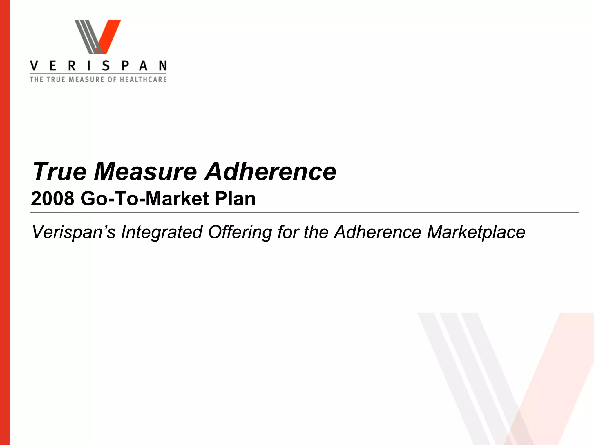 Adherence product plan v6.1 | PPT