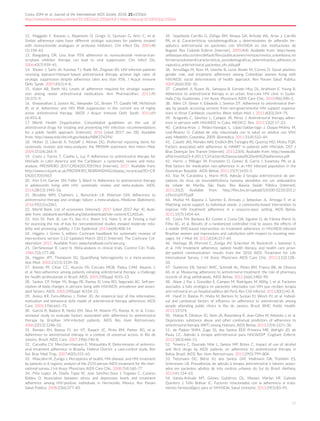 Adherencia al tarv en am latina y caribe | PDF