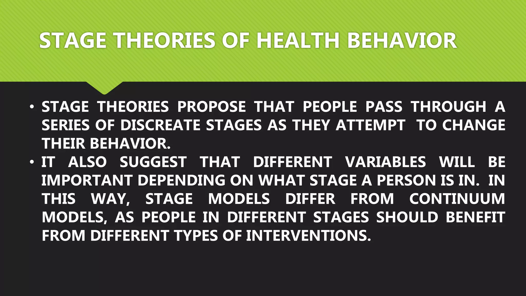 Adhering to healthy behavior | PPTX