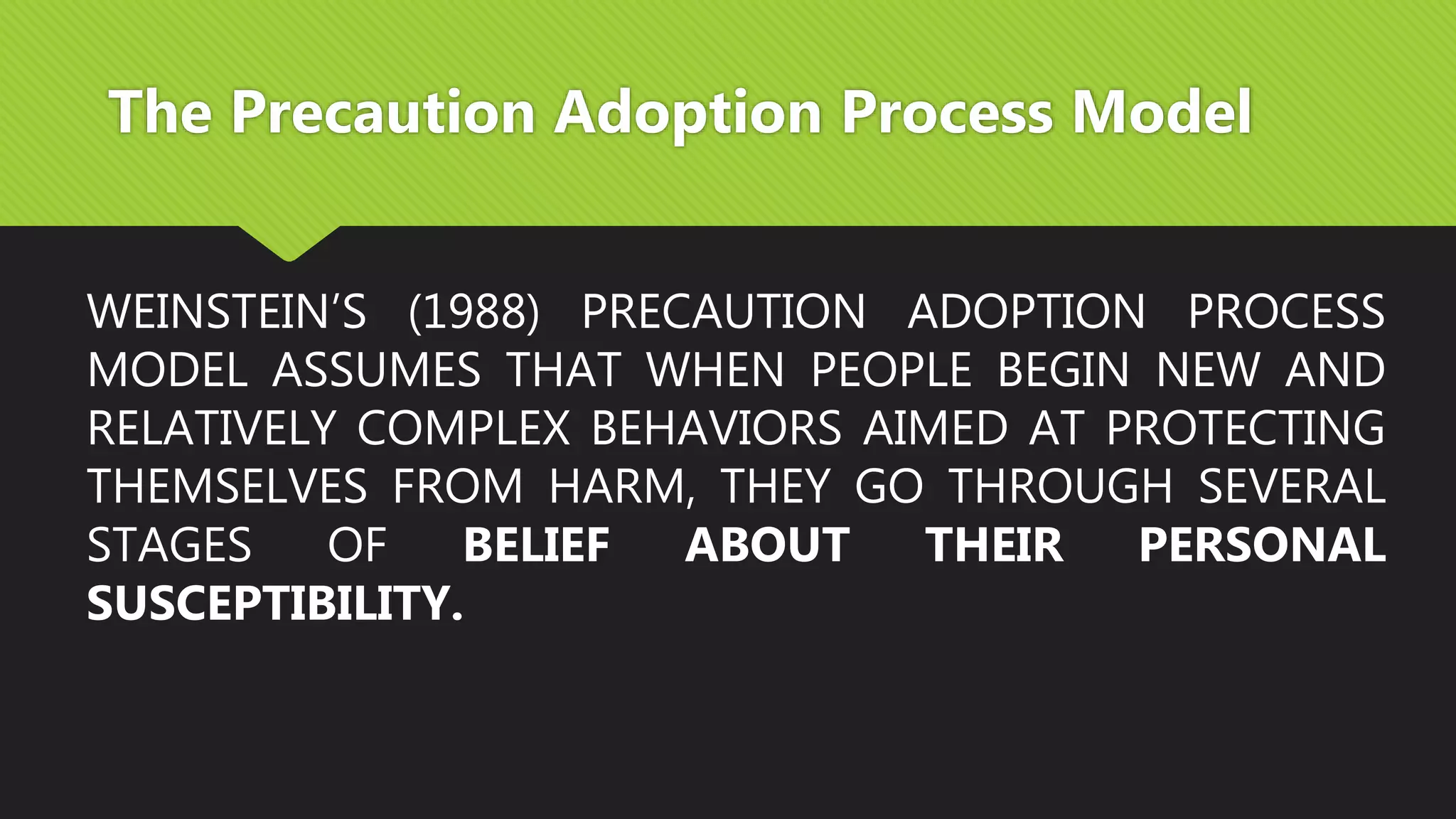 Adhering to healthy behavior | PPTX