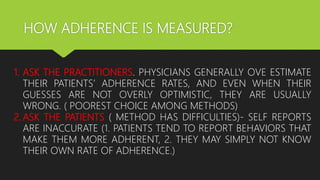 Adhering to healthy behavior | PPTX