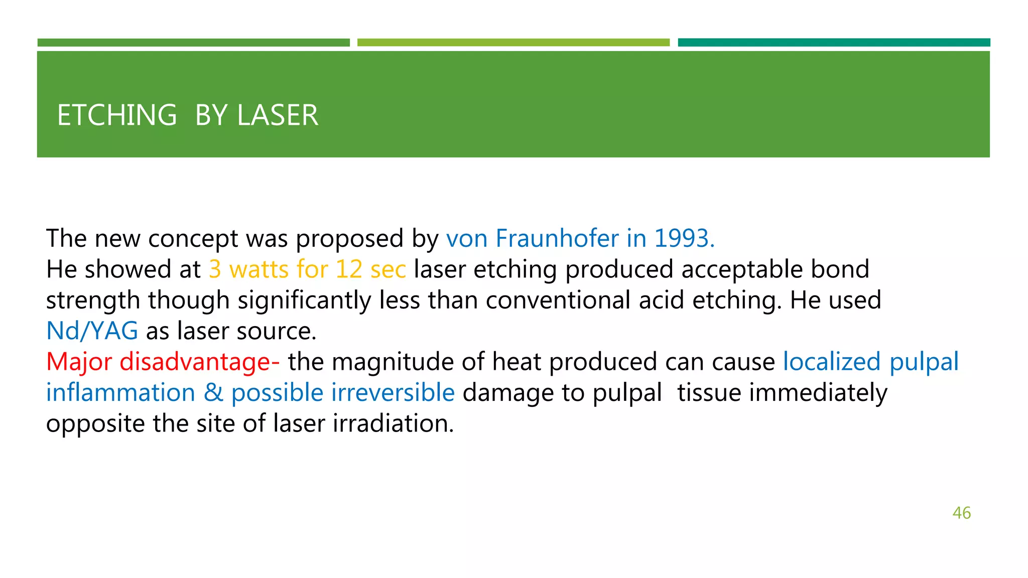 Adhesion & Bonding in Dentistry | PPTX