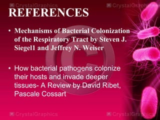 Adhesion, invasion and colonization | PPTX