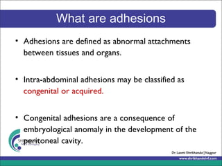 What Are Adhesions | PPT