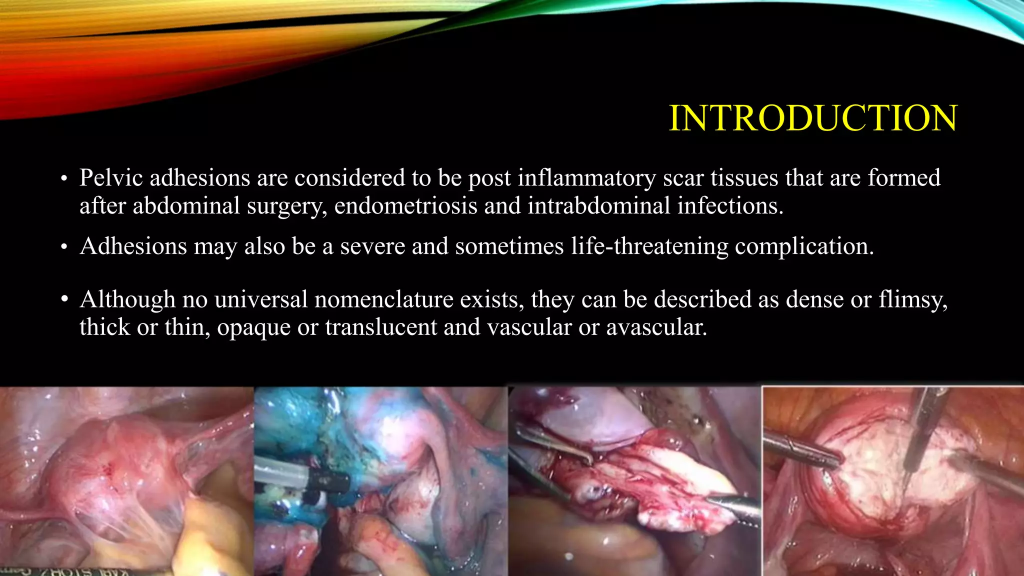 Adhesion prevention techniques | PPTX | Digestive Disorders | Diseases ...