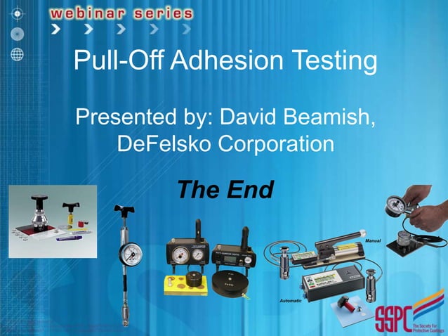 Adhesion test- Pull off adhesion testings.ppt | Chemistry | Science