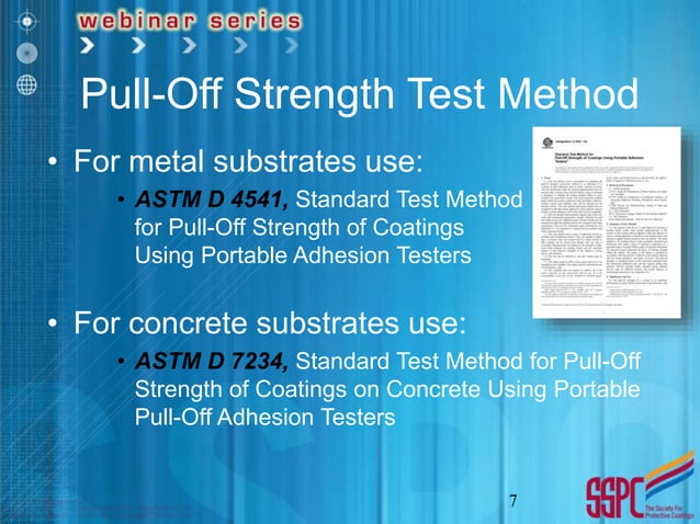 Adhesion test- Pull off adhesion testings.ppt | Chemistry | Science