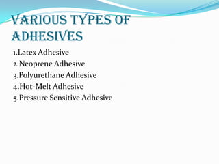 Adhesive | PPTX