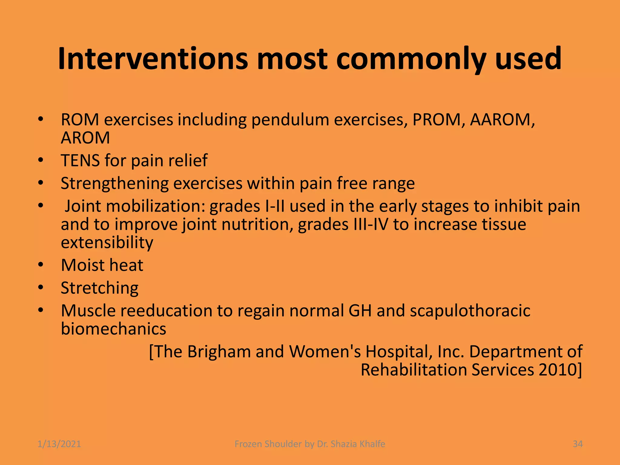 Adhesive capsulitis | PDF