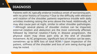 Adhesive capsulitis (Frozen Shoulder)-review on an inflammatory ...