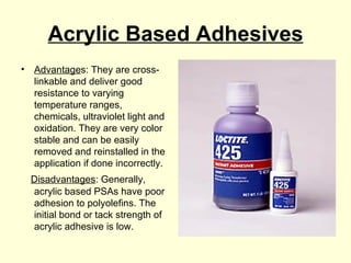Adhesives | PPT