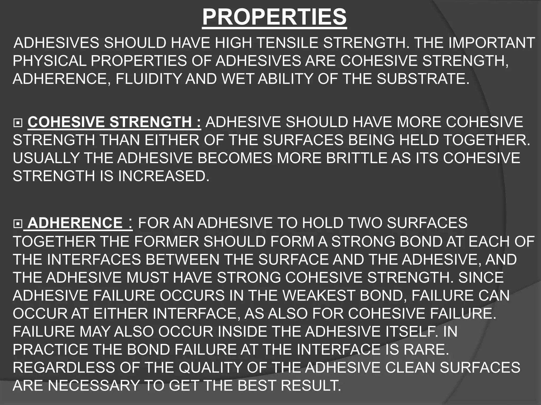 Adhesives | PPT