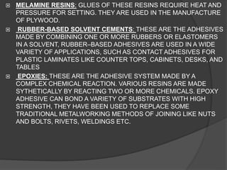 Adhesives | PPT