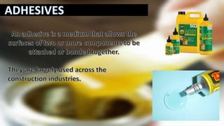 Adhesives | PPT