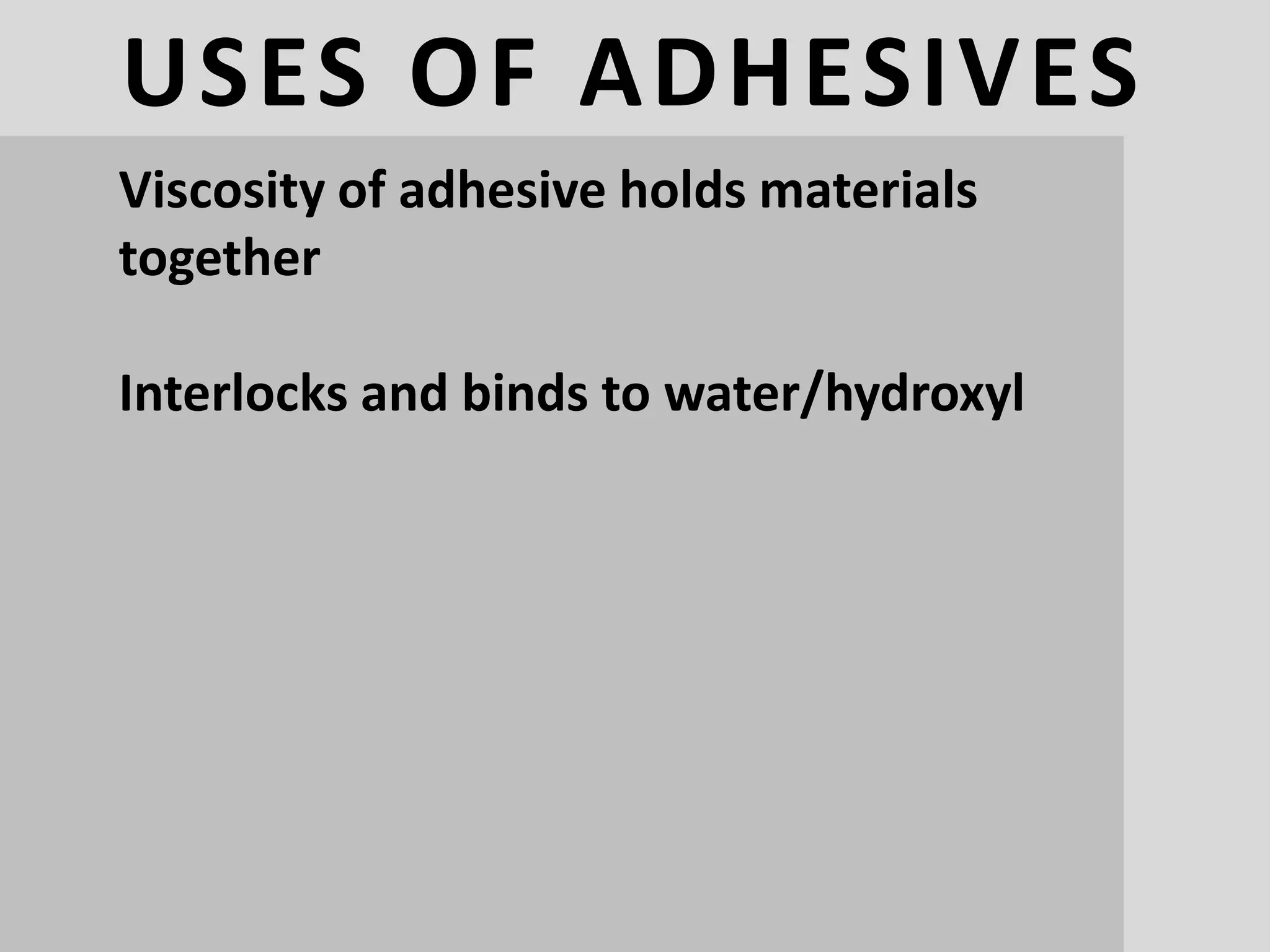 BM Adhesives and sealants | PPTX