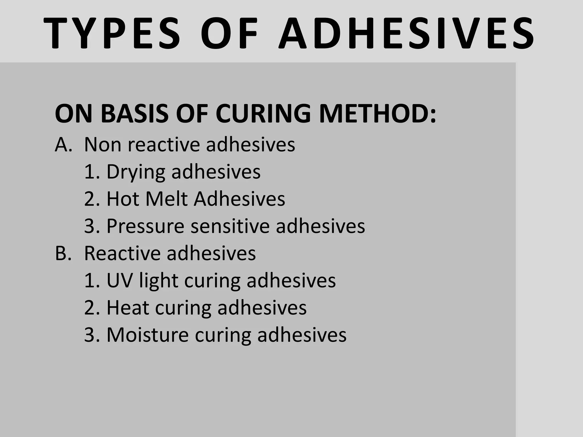 BM Adhesives and sealants | PPTX