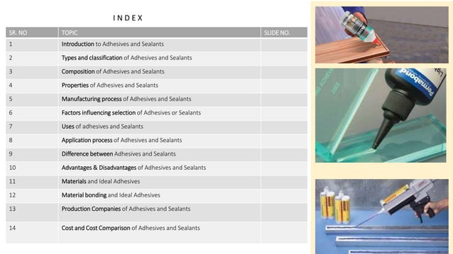 adhesives&sealants .pptx