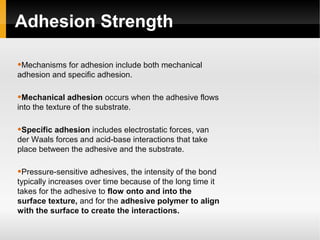 Adhesive tape strength | PPT