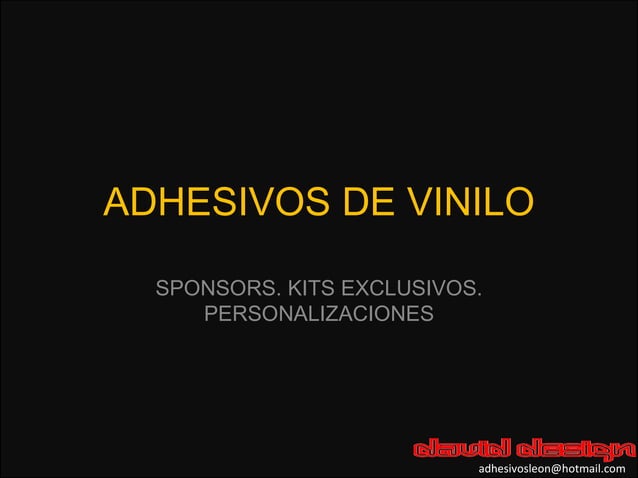Adhesivos De Vinilo | PPT