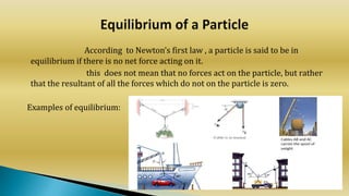 Statics of particle | PPTX