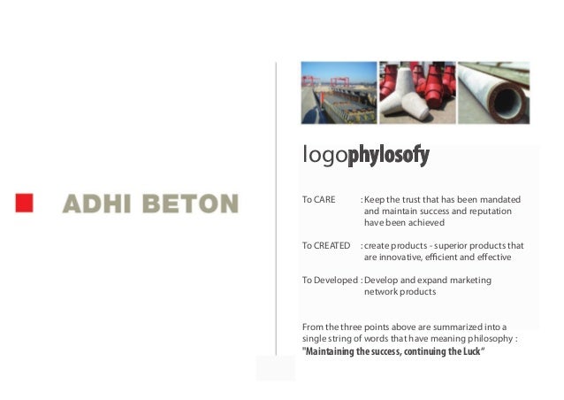 Adhi beton creating corporate identity