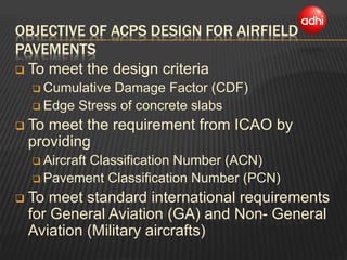 Adhi Concrete Pavement System (ACPS) | PPTX