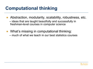 Ani Adhikari & Michael Jordan - Computational Thinking and Inferential Thinking | PDF