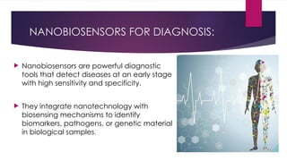 Nanobiosensors for imaging and diagnosis | PPT