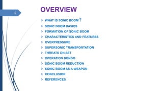 SONIC BOOM | PPTX