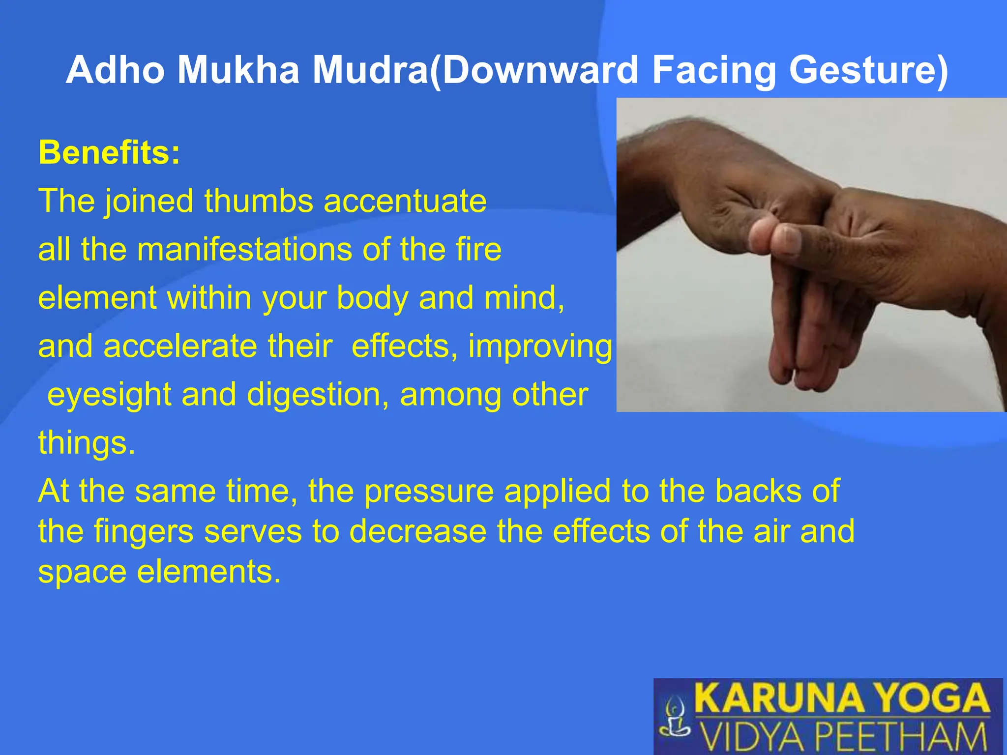 Adho-Mukha Mudra(Downward Facing Gesture)ppt.ppt