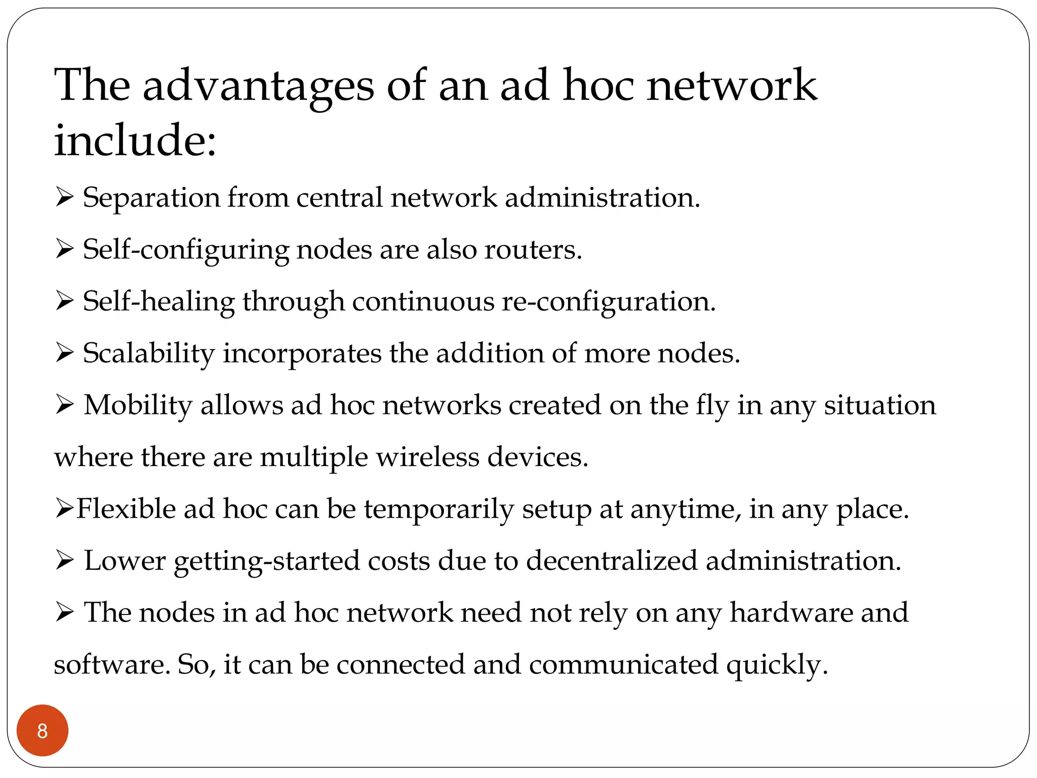 Adhoc and routing protocols | PPSX