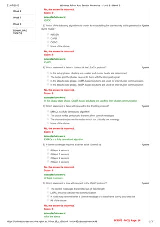 adhoc and wireless sensor network nptel assignment answers (1).pdf