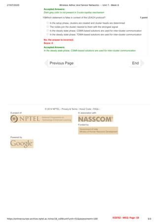 adhoc and wireless sensor network nptel assignment answers (1).pdf