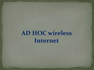 adhoc applications.pptx