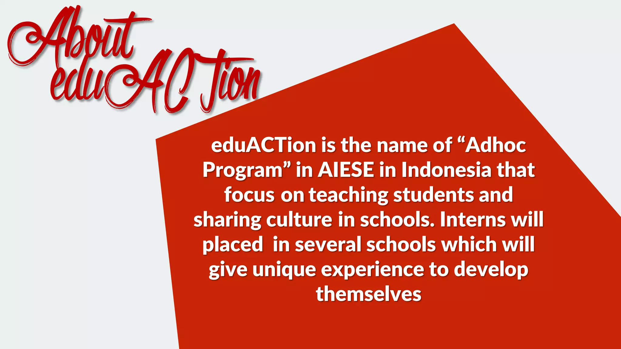 ACT Program AIESEC Indonesia | PDF