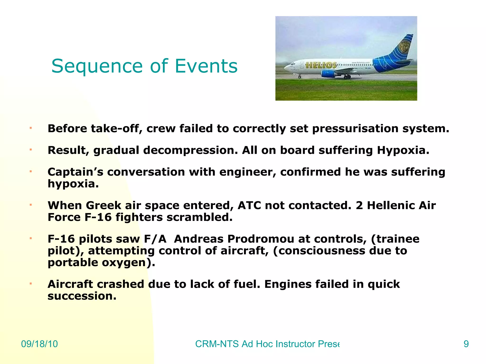 HELIOS 522 - Mark Adrian Langtry - Crew Resource Management | PPT