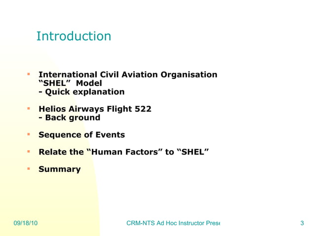 HELIOS 522 - Mark Adrian Langtry - Crew Resource Management | PPT | Air ...