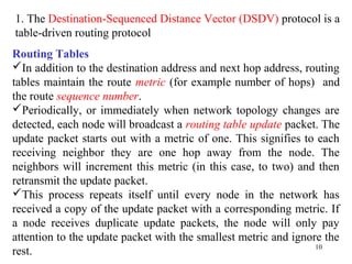 Mobile Ad hoc network | PPT