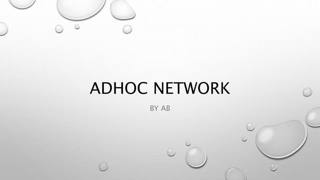 Adhoc network.pptx