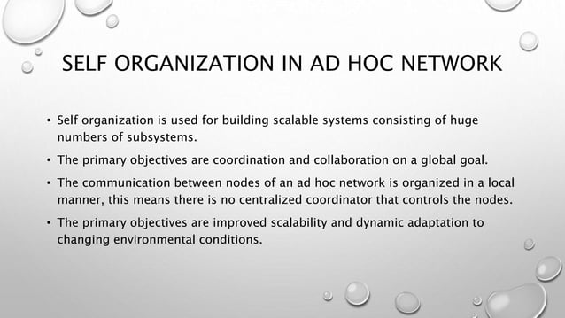 Adhoc Networkpptx Computer Networking Computing